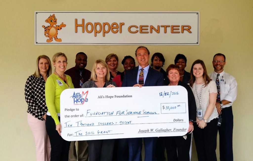 $10,000 Ali’s Hope Foundation Brings Hope to Students Facing Mental ...