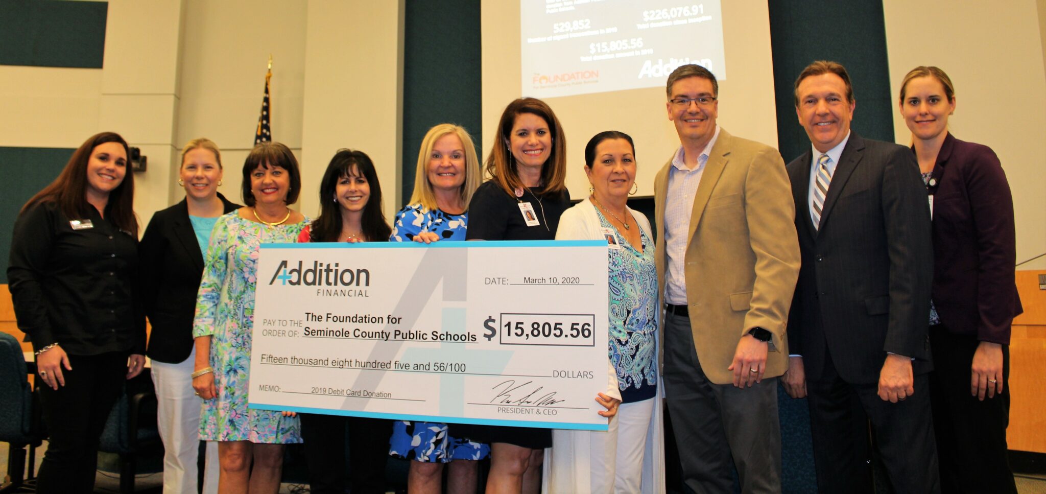 Addition Financial Debit Card Supports SCPS - The Foundation for ...